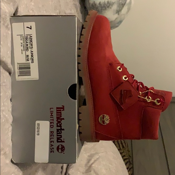 Timberland | Shoes | Timberlands Limited Release Red | Poshmark